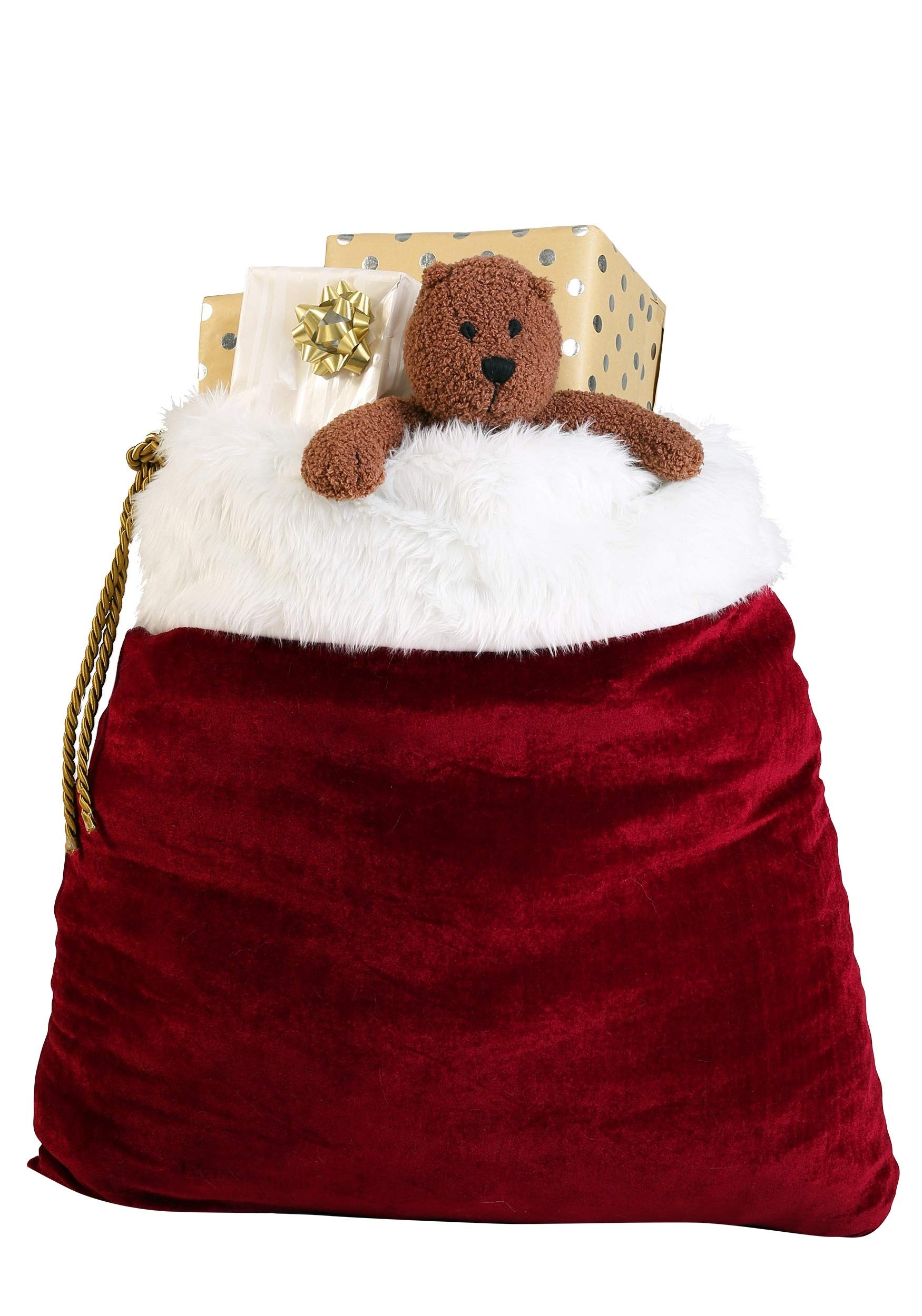 Fun Costumes Santa's Red Toy Sack Standard