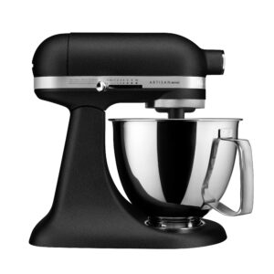 kitchenaid artisan mini 3.5 quart tilt-head stand mixer - ksm3316x - cast iron black