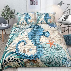 Volcanoria Retro Design Printing Duvet Cover Set Bedding Sets King Size