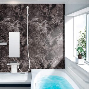 Livelynine Dark Marble Wallpaper for Counter Top Covers Peel and Stick Countertops for Kitchen Waterproof Marble Contact Paper for Countertops Counter Table Desk Covers Furniture Wrap 15.8"x78.8"