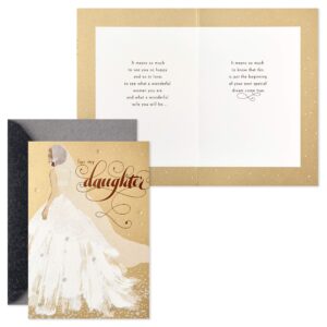 Hallmark Wedding Day Card for Daughter (Dream Come True) (599RZB1360)