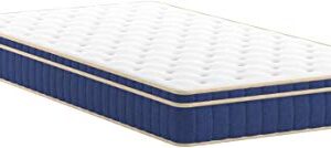 Sweetnight Twin Mattress, 8" Twin Size Hybrid Mattress with Gel Memory Foam & Individually Pocket Springs