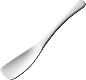 todye ice cream spoon, easy to scoop, made in japan, silver