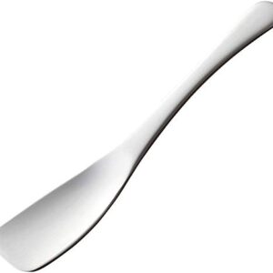 Todye Ice Cream Spoon, Easy to Scoop, Made in Japan, Silver