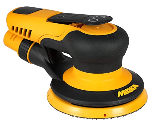 Mirka PROS Pneumatic Random Orbital Sander / 5 inch / 5mm Orbit/Dust-Free Sanding/MRP-550NV