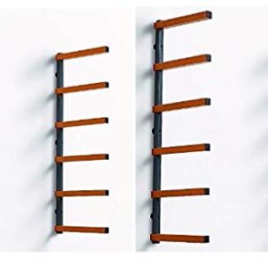 TWO BORA PBR-001 Wood Organizers & Lumber Storage Metal Racks 12 total levels