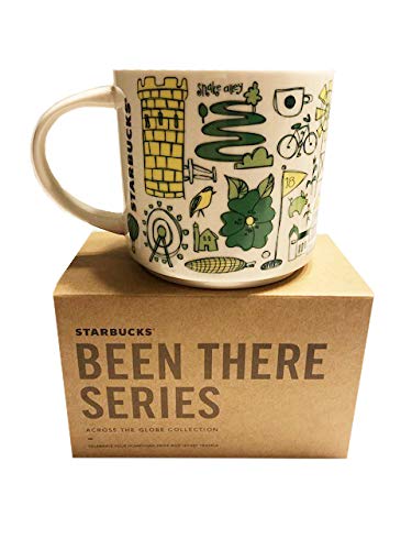 Starbucks IOWA Been There Series Across The Globe Collection Ceramic Coffee Mug 14 oz