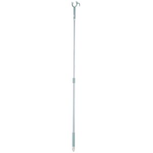 Long Reach Stick Retractable Closet Pole with Utility Hook Telescoping Reach Clothes Pole with Long Handle