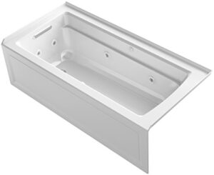 kohler k-1949-xghla-0 archer bathtub, white