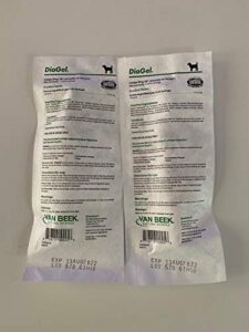 van beek diagel diarrhea control gel for dogs (large) 5 ml syringe (2 pack)