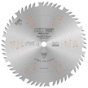 cmt 285.650.10 orange chrome combination blade 10" x t50 atb+tcg