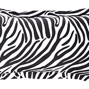 Blue Ridge Home Fashions Zebra Reversible 3 Piece Duvet Cover Set with Zebra Pillow Shams Brushed Microfiber-Soft Touch-Easy Care-Button Closure