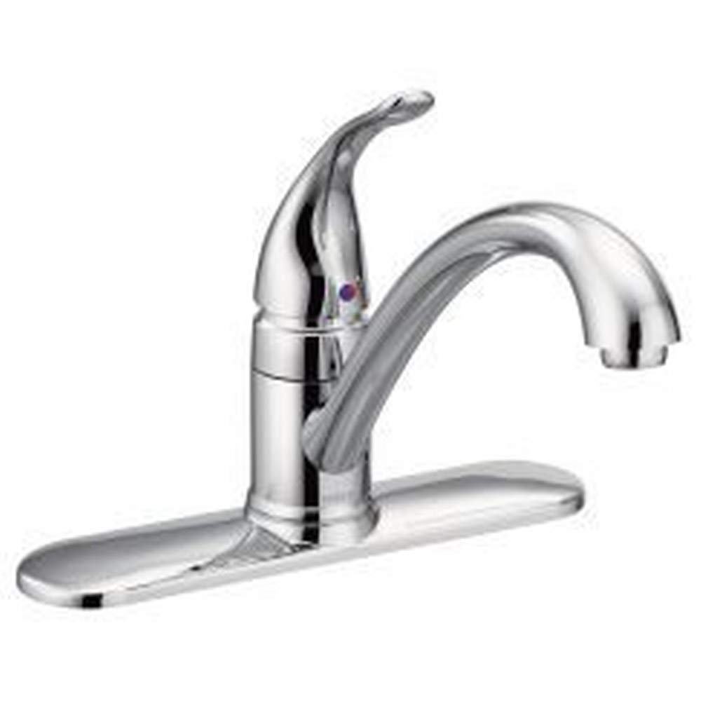 Moen 7081 Chrome One-Handle Kitchen Faucet