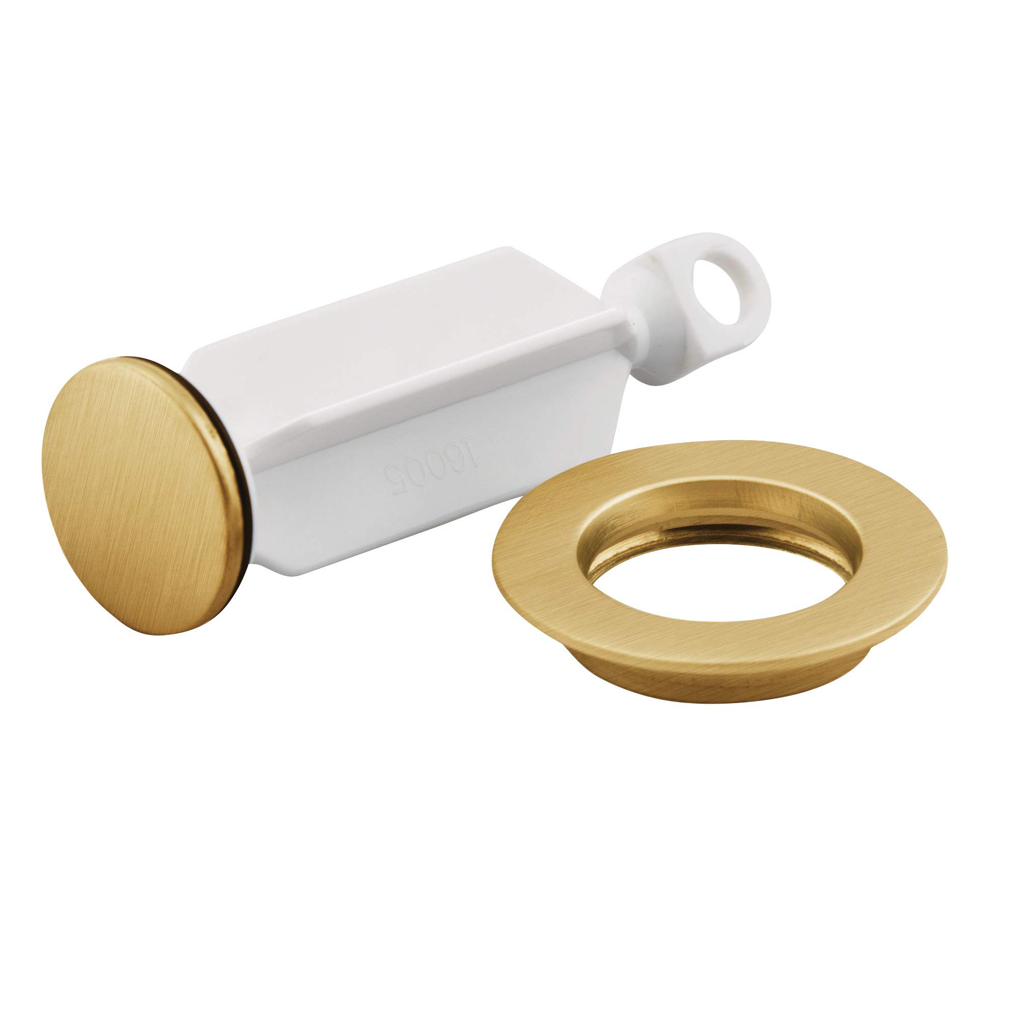 Moen 10709BG Replacement Bathroom Sink Drain Plug and Seat, Brushed Gold