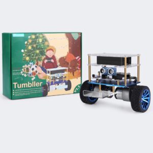 ELEGOO Tumbller Self-Balancing Robot Kit for Arduino Robotics for Kids Ages 8-12 12-14 Gifts for 8 9 10 11 12 13 14 15 16 Year Old Boys Girls Teens Toys for Ages 8-10 8-13 10-12 14-16 STEM Building