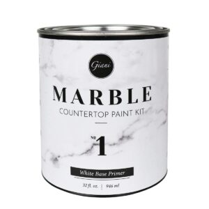 giani marble countertop paint- step 1 white primer (32 fl. oz.)