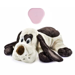 moropaky puppy heartbeat toy heartbeat stuffed animal for dogs, dog heartbeat toy for puppy sleep aid crate training calming, dog anxiety toys for puppy comfort