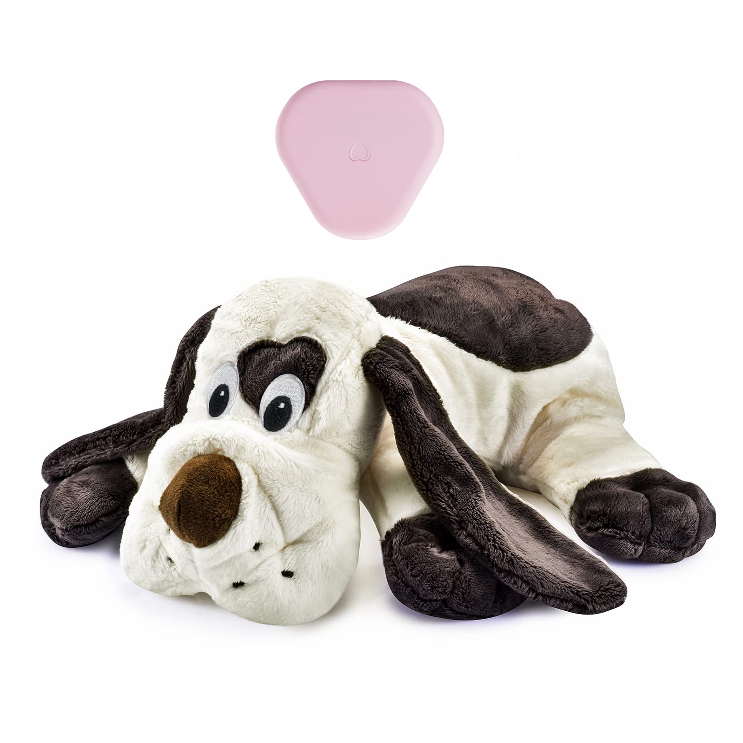 Moropaky Puppy Heartbeat Toy Heartbeat Stuffed Animal for Dogs, Dog Heartbeat Toy for Puppy Sleep Aid Crate Training Calming, Dog Anxiety Toys for Puppy Comfort