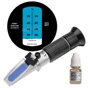 trz honey refractometer moisture 12 to 30%，designed for the inspection of moisture content of honey