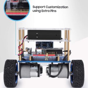 ELEGOO Tumbller Self-Balancing Robot Kit for Arduino Robotics for Kids Ages 8-12 12-14 Gifts for 8 9 10 11 12 13 14 15 16 Year Old Boys Girls Teens Toys for Ages 8-10 8-13 10-12 14-16 STEM Building