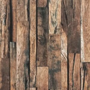 ciciwind peel and stick wallpaper brown wood contact paper removable self adhesive wallpaper shiplap vintage wood grain wallpaper for bedroom bathroom kitchen cabinet 17.7" x 78.7"