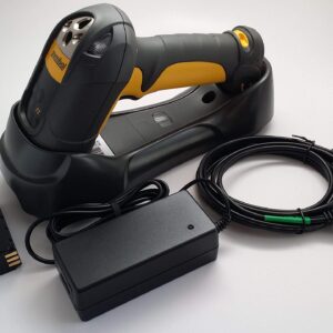 Zebra (Formerly Motorola Symbol) LS3578-FZ, Rugged, Cordless Barcode Scanner with integrated Bluetooth, with Charging Cradle and USB Cord (Renewed)