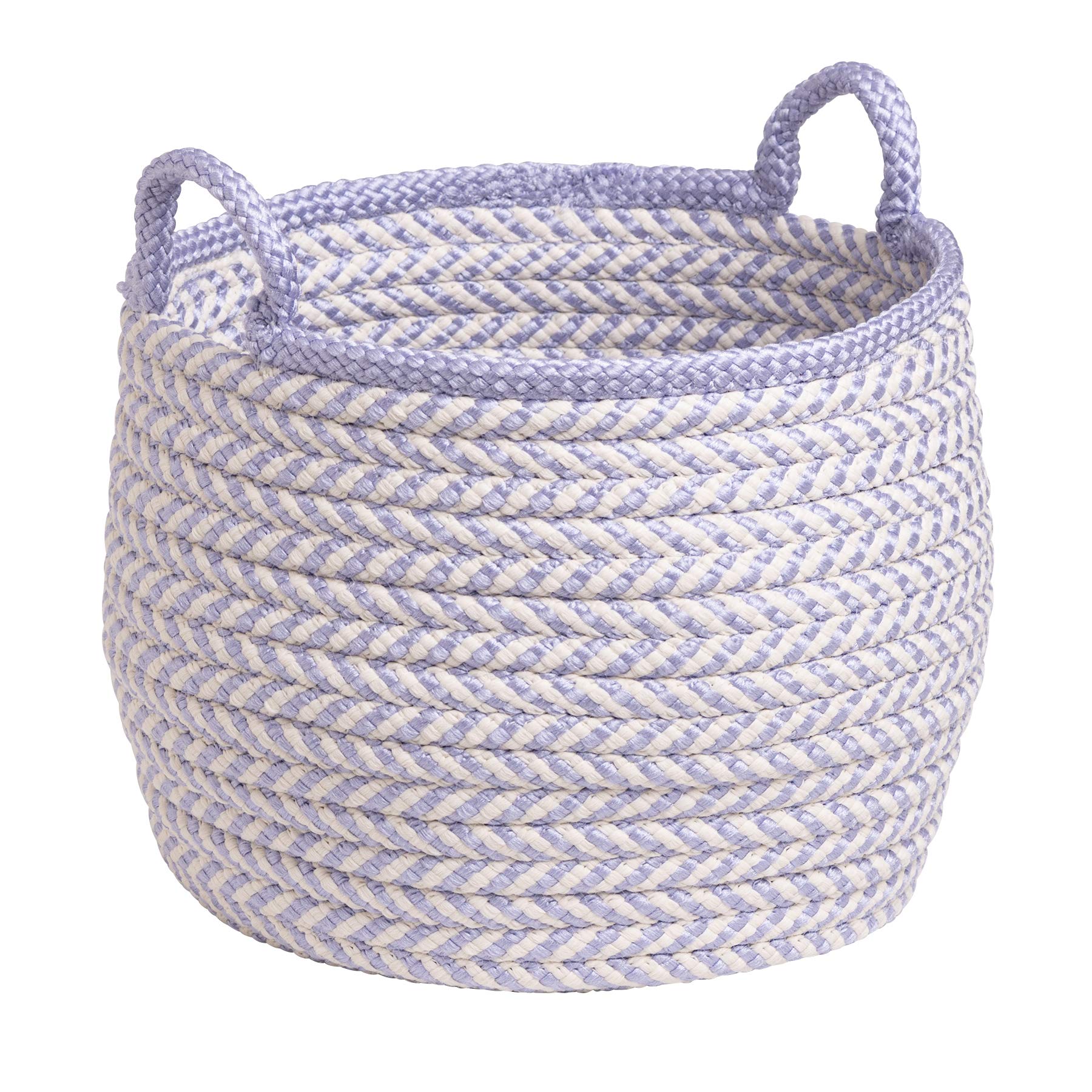 Colonial Mills Mistque Basket, 18"x18"x17", Purple