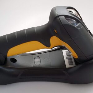 Zebra (Formerly Motorola Symbol) LS3578-FZ, Rugged, Cordless Barcode Scanner with integrated Bluetooth, with Charging Cradle and USB Cord (Renewed)