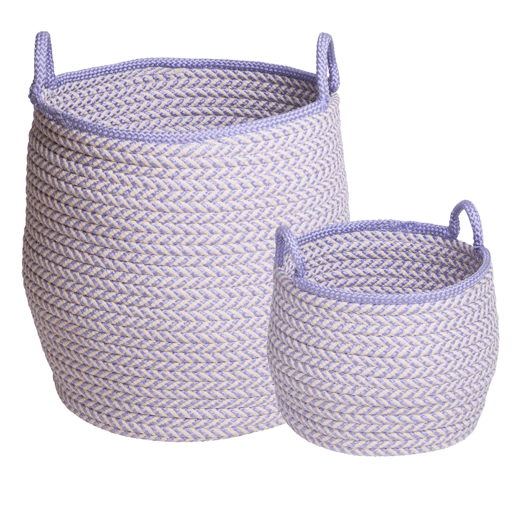 Colonial Mills Mistque Basket, 18"x18"x17", Purple