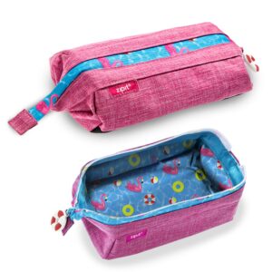 ZIPIT Lenny Pencil Case, Pink