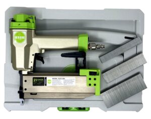 cadex v2/21.55a 21 gauge pinner / brad pin nailer 1/2" - 2-3/16" kit with reverse contact safety, and with systainer case plus 6,000 slight headed brads