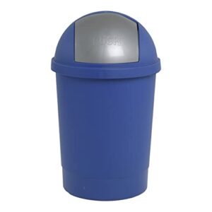 Redmon For Kids 13.2 Gallon Swivel Lid Waste bin, Blue