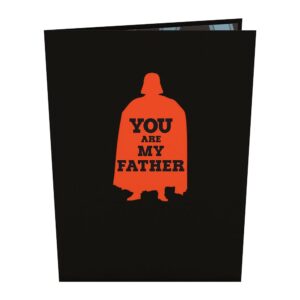 Lovepop Star Wars™ Darth Vader™: Best Dad in the Galaxy Pop Up Card, 5x7-3D Father's Day Greeting Card, Celebration Cards, Pop-Up Birthday Card for Dad, Star Wars Birthday Card