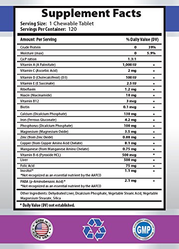 cat Healthy Skin - CAT Ultra Vitamins - Essential Minerals and NUTRIENTS - Immune Support - Hair and Coat Health - cat Vitamin b12 - 3 Bottles (270 Chewable Tablets)