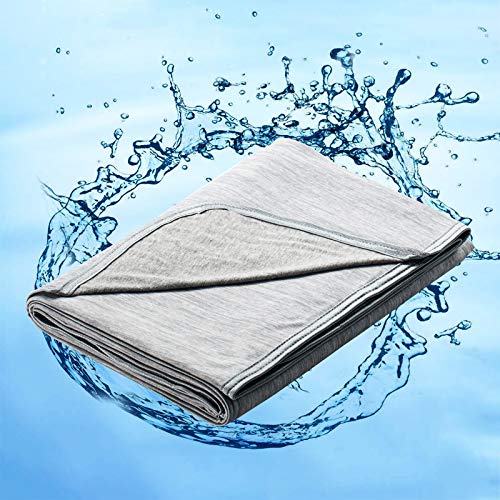 Marchpower Cooling Blanket for Kids Hot Sleepers, Arc-Chill Cooling Throw Blanket with Double-Sided Design, Japanese Cooling Fiber Absorbs Body Heat, Lightweight Soft Blanket for Sleeping Baby Travel