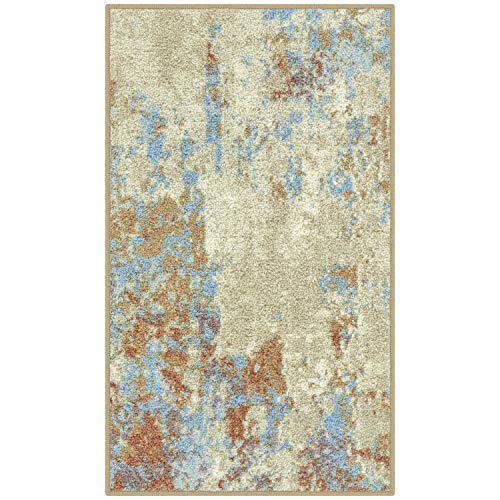 Maples Rugs Southwestern Stone Distressed Abstract Rug, 1 ft (8 in) x 2 ft (10 in), Multi