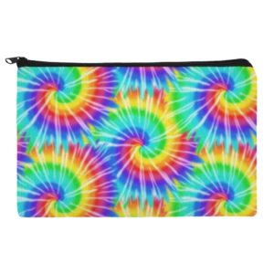 graphics & more tie dye pattern pencil pen organizer zipper pouch case