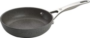 ballarini 75002-808 salina frying pan, 7.9 inches (20 cm), made in italy, induction compatible, granitium, 7-layer coating