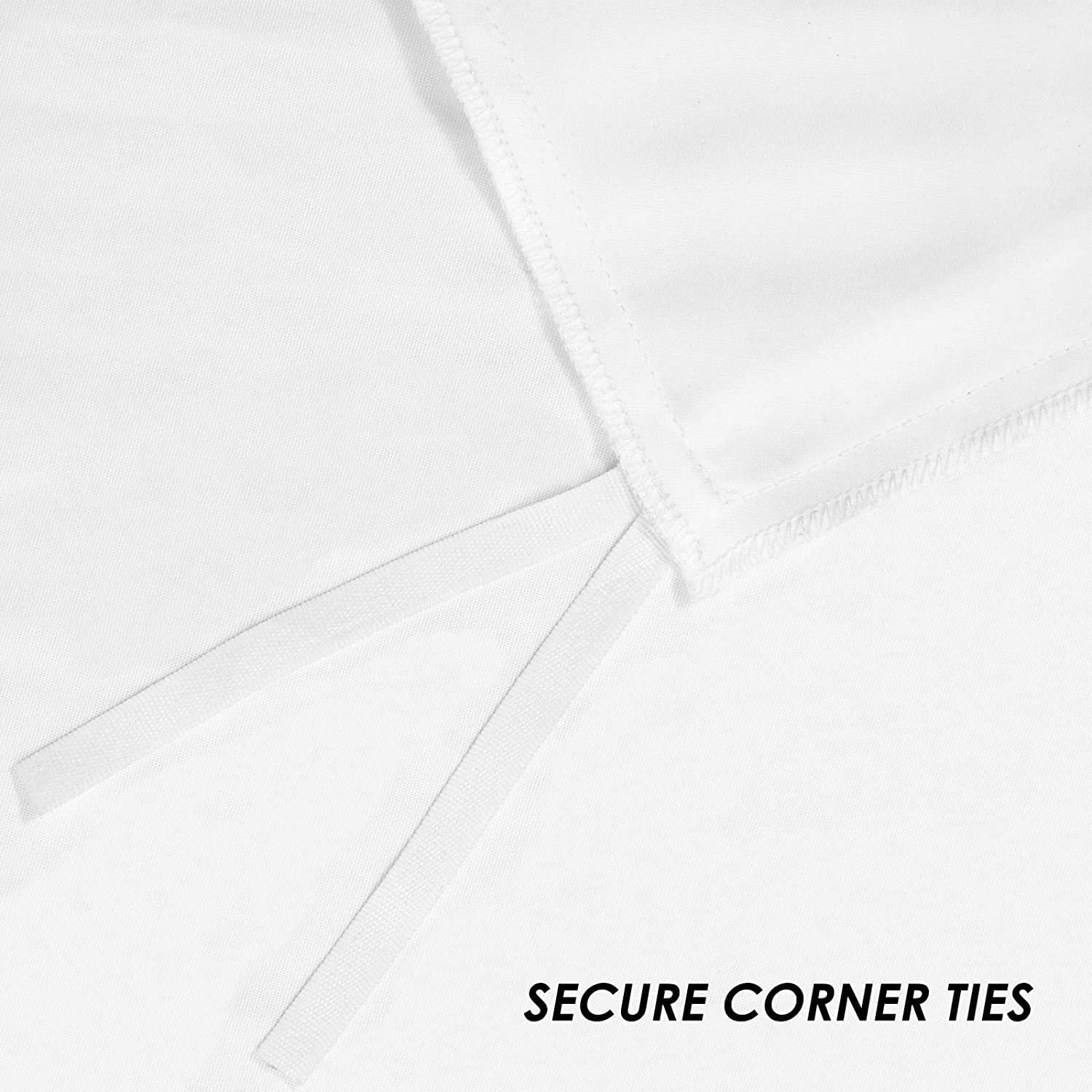 Precious Star Linen Taupe Solid | King/Cal-King 92x104 | 3 Pieces Duvet Cover Set Soft & Cozy Egyptian Cotton | Zipper Closure & Corner Ties | 1 Duvet Cover with 2 Pillow Sham