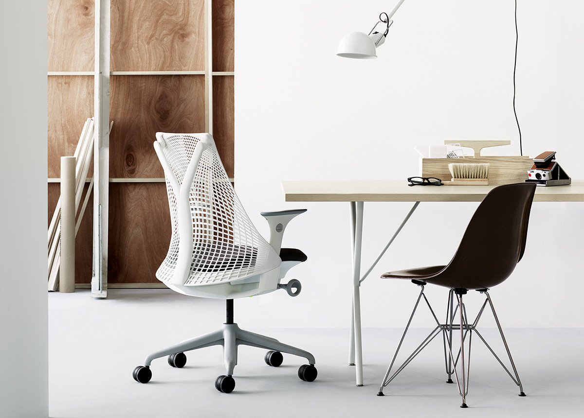 Herman Miller Sayl Chair, Black Rhythm