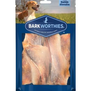 Barkworthies 5-to-7-inch Beef Scapula Dog Treats (8 oz. Bag) - High Protein, Single Ingredient, Rawhide Alternative Healthy Dog Chews - Natural Rawhide Alternative - Promotes Dental Health