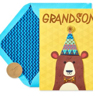 Papyrus Birthday Card for Grandson (Big Bear Hug)