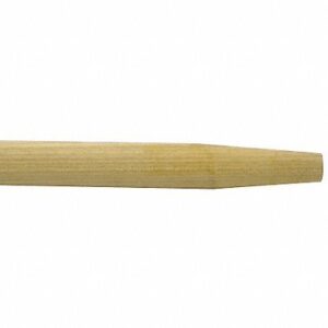 broom handle, wood, brown, 96 in.