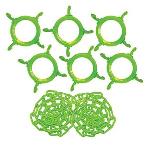 plastic chain kit, green, 600 in.