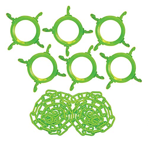 Plastic Chain Kit, Green, 600 in.