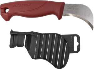 morakniv craftsmen roofing knife with stainless steel blade and plastic sheath, 2.6-inch