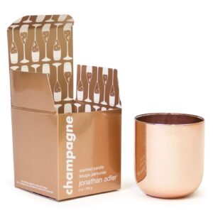 jonathan adler pop champagne scented candle, rose