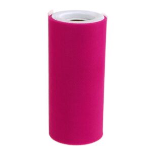 tulle fabric - 6 inches wide x 25 yards (fuchsia)