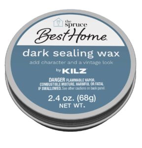 kilz s644432 sealing painted surfaces, 2.4 oz, dark wax