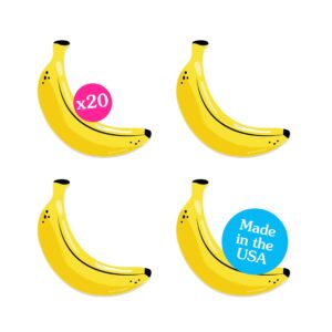 big dot of happiness let's go bananas - decorations diy tropical party essentials - set of 20